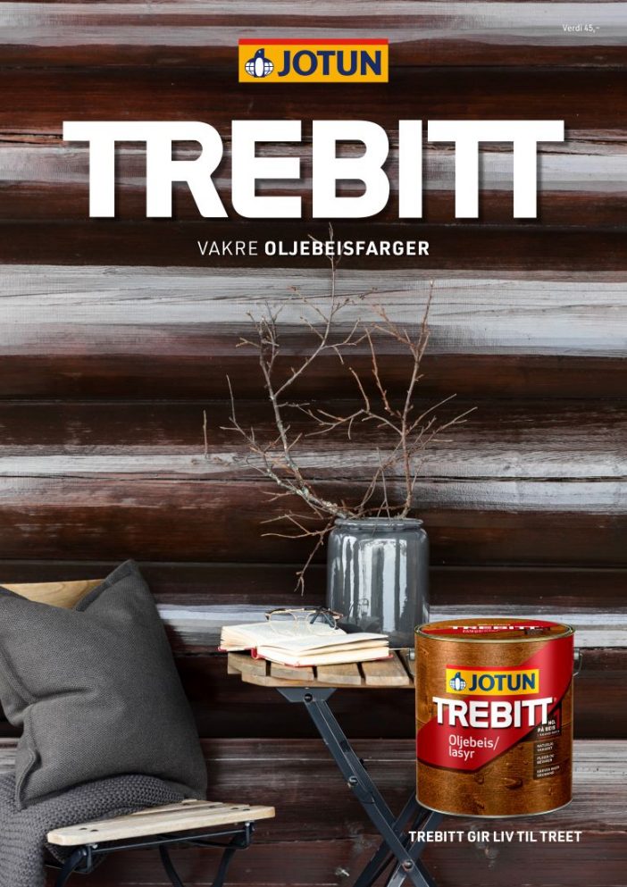 Trebitt Oljebeis - nytt fargekart! - Jotun Uteinspirasjon