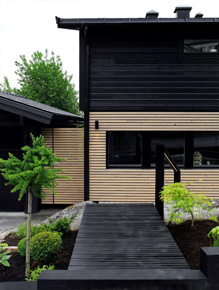 Inngangsparti med lekre detaljer - Jotun Uteinspirasjon