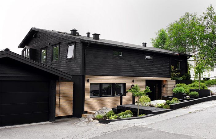 Inngangsparti med lekre detaljer - Jotun Uteinspirasjon