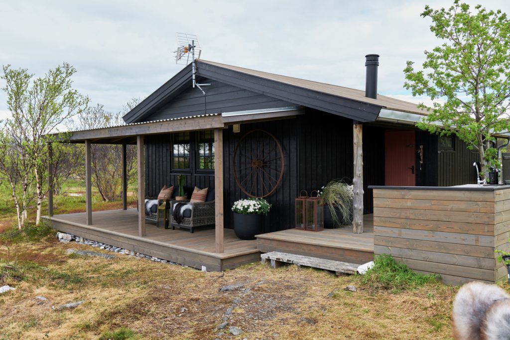 Eventyrlig hytte i amerikansk stil - Jotun Uteinspirasjon