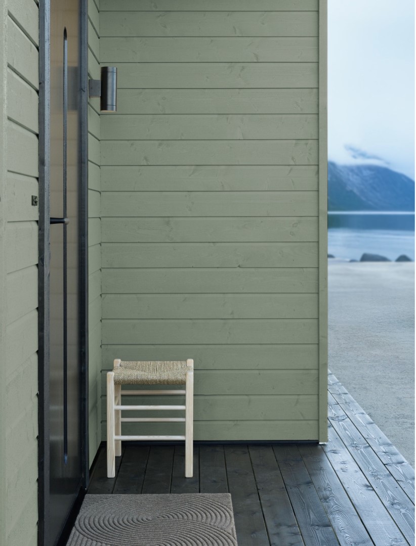 Hytte i harmoni med naturen med matt oljebeis - Jotun Uteinspirasjon